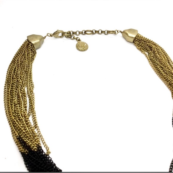 Jessica Simpson | Jewelry | Jessica Simpson Ombre Goldblack Metal Multi ...